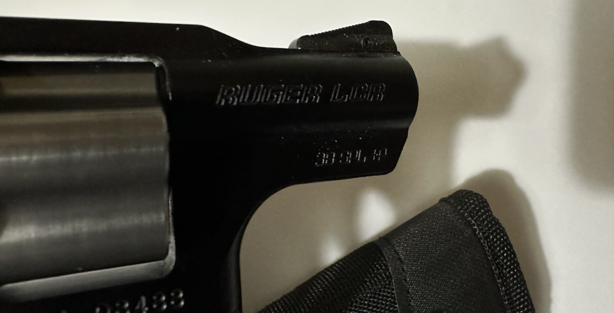 Ruger Lcr 5 Shot Hammerless Revolver 1.87 Inch Barrel Concealed Hammer ...