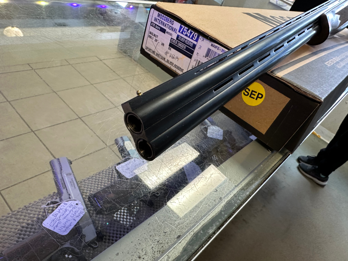 Mossberg Silver Reserve 3" 2rd 26" Matte Blued Vent Rib Barrel Logo ...