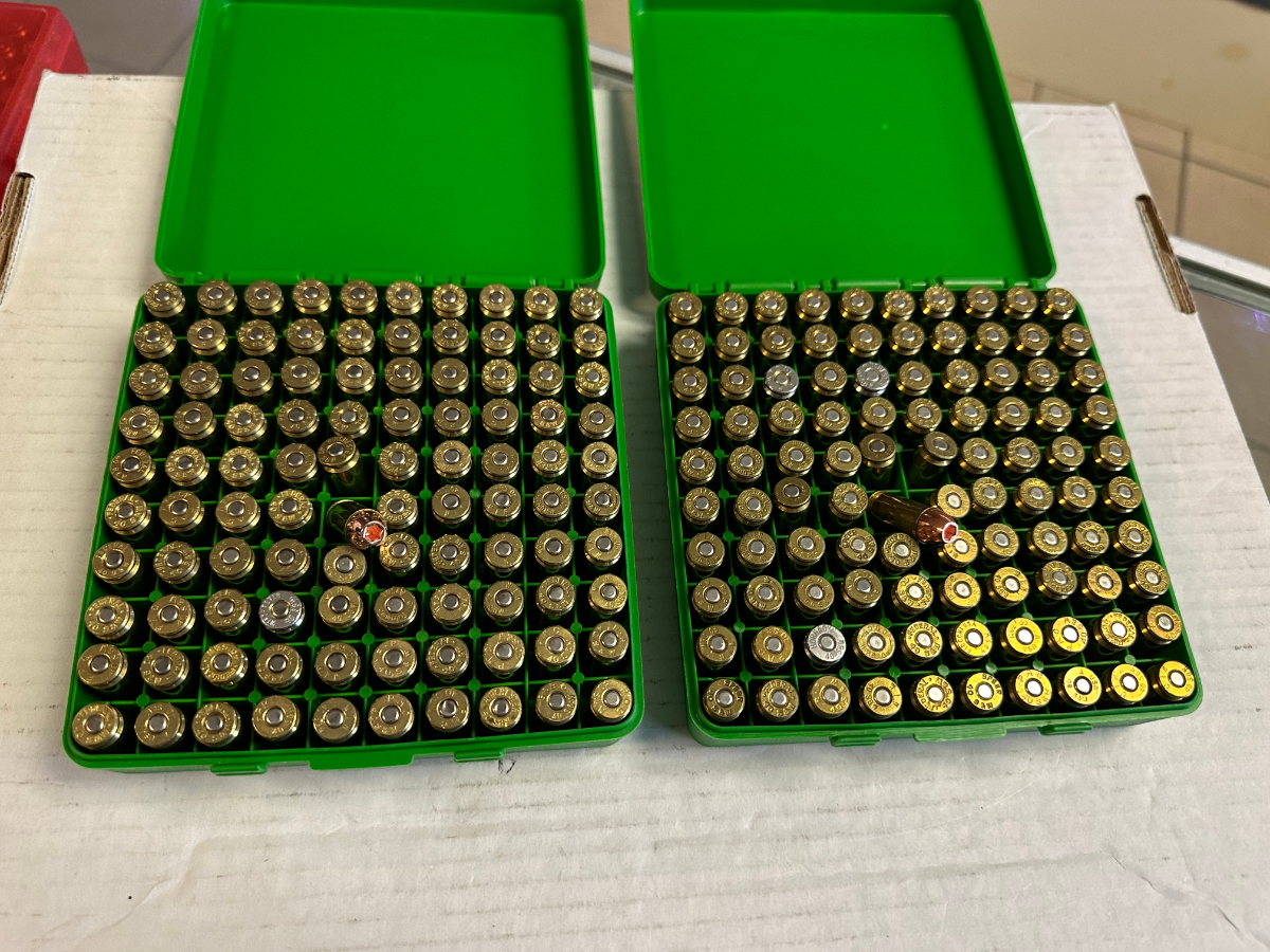 200 ROUNDS 40 CAL 165 GRAIN HOLLOW POINT RELOADING AMMO COMPONENTS ONLY ...