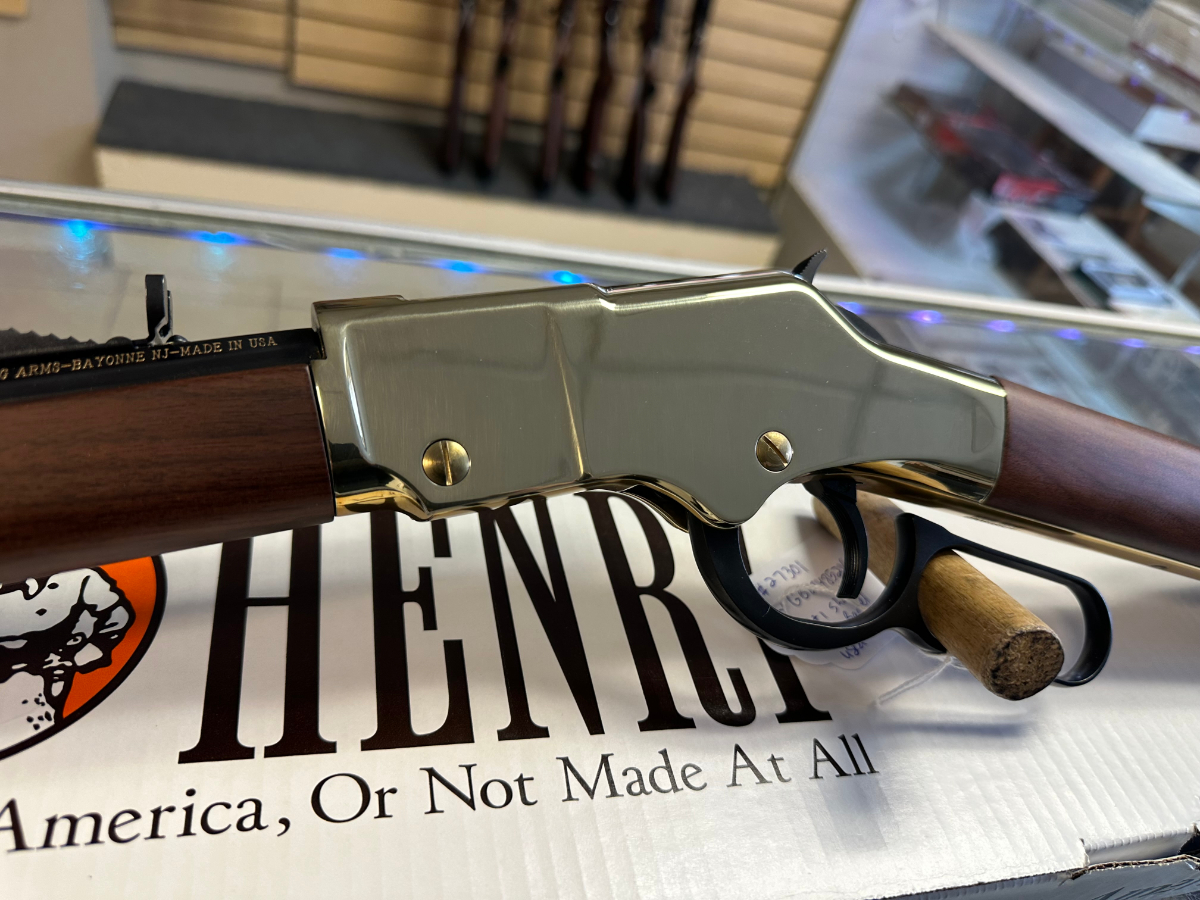 Henry Model H004v Golden Boy 17 Hmr 12+1 20" Octagon Barrel Brasslite ...