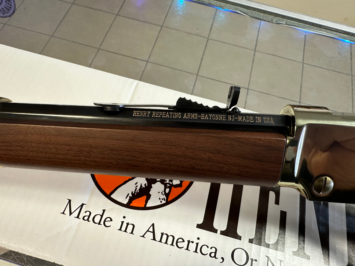 Henry Model H004v Golden Boy 17 Hmr 12+1 20" Octagon Barrel Brasslite ...