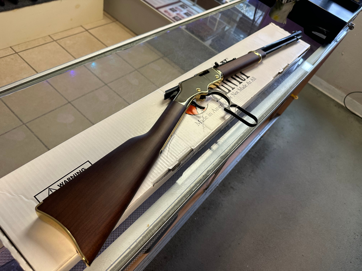 Henry Model H004v Golden Boy 17 Hmr 12+1 20" Octagon Barrel Brasslite ...