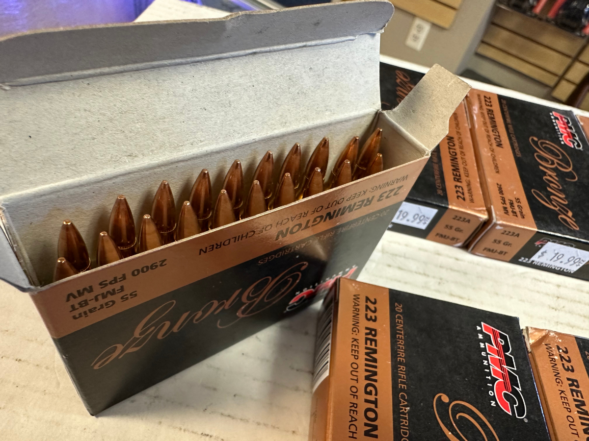 Pictures: 200 ROUNDS PMC 223 REMINGTON 55 GRAIN FULL METAL JACKET BOAT ...