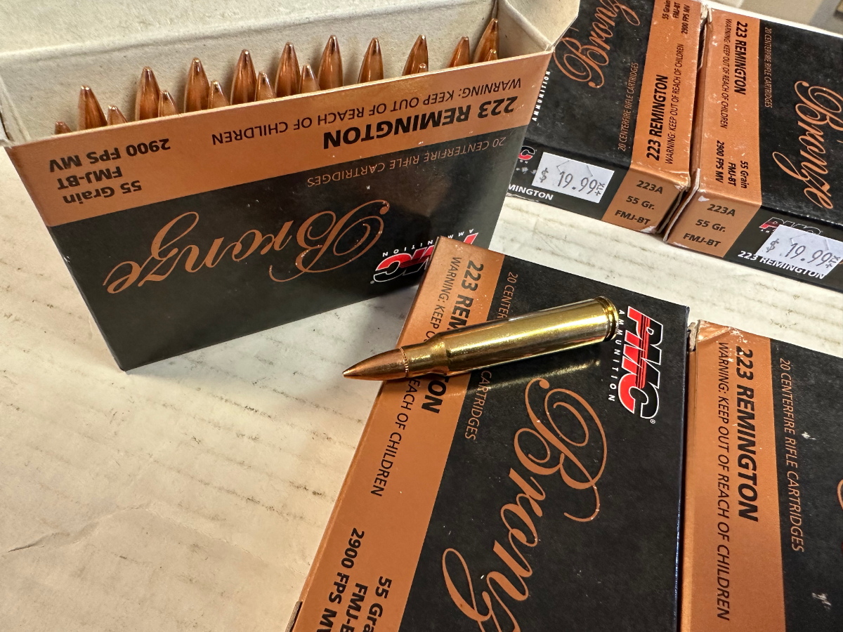 Pictures: 200 ROUNDS PMC 223 REMINGTON 55 GRAIN FULL METAL JACKET BOAT ...