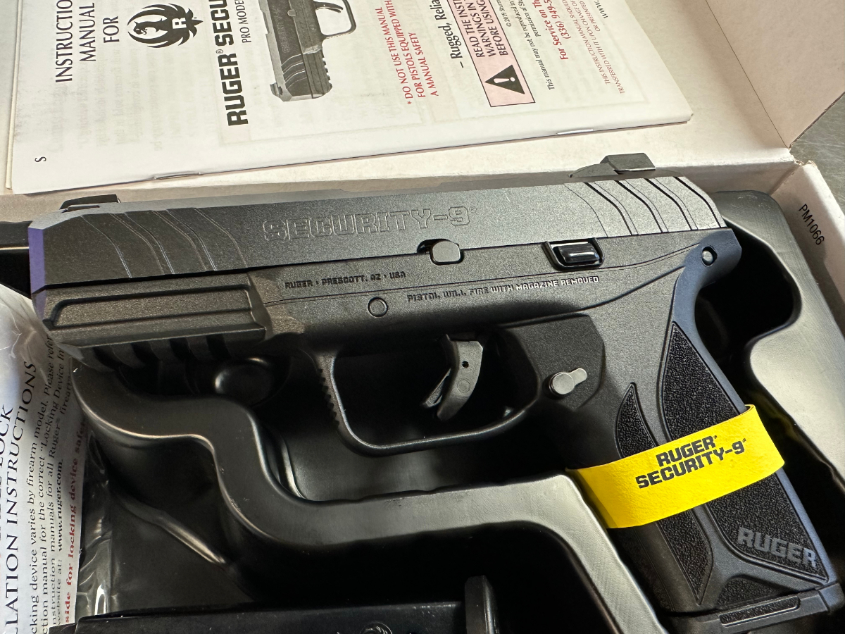 Ruger Just Released All New Security-9 Pro 4 Inch Barrel 15+1 ...