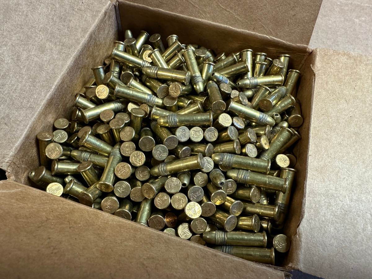1050 ROUNDS REMINGTON GOLDEN BULLET 22LR BRASS HOLLOW POINT AMMUNITION ...