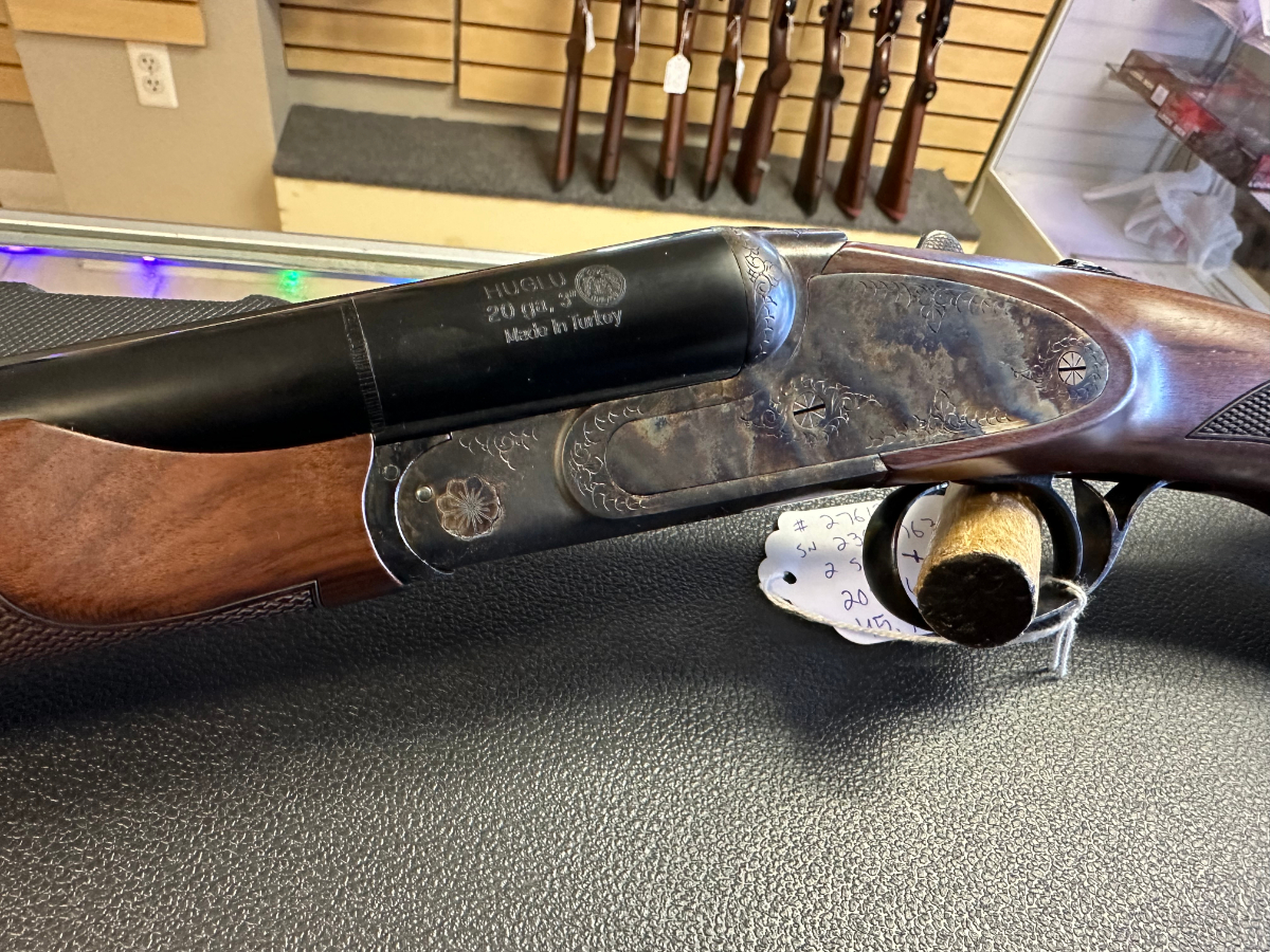 Cz-Usa Sharp-Tail Coach 3" 2rd 20" Black Hard Chrome Side-By-Side Barrel, Color Case Hardened ...