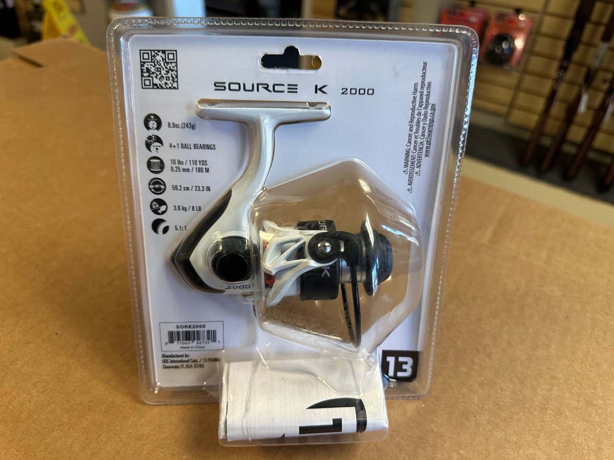 13 Fishing Sork2000 Source K 2000 Spinning Reel - Clam Pack Brand New ...