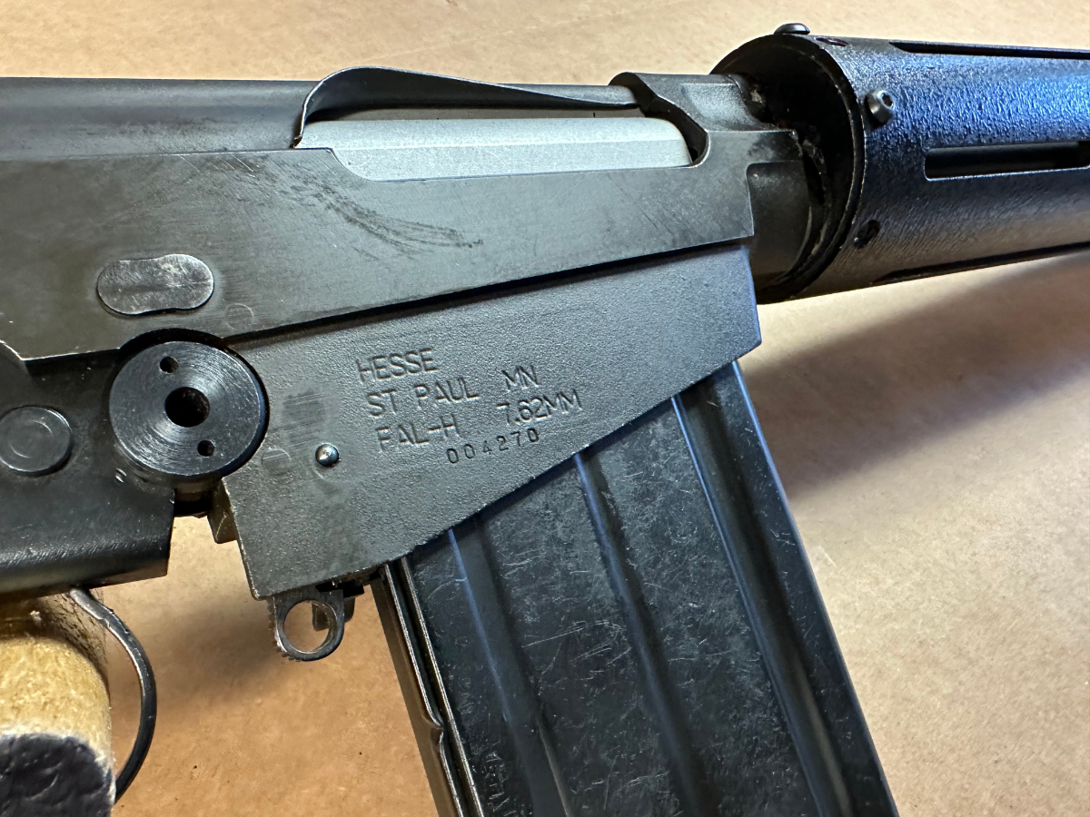 FN FAL-H SEMI-AUTO RIFLE IN GREAT CONDITION 24 INCH BARREL .308 CAL 20 ...