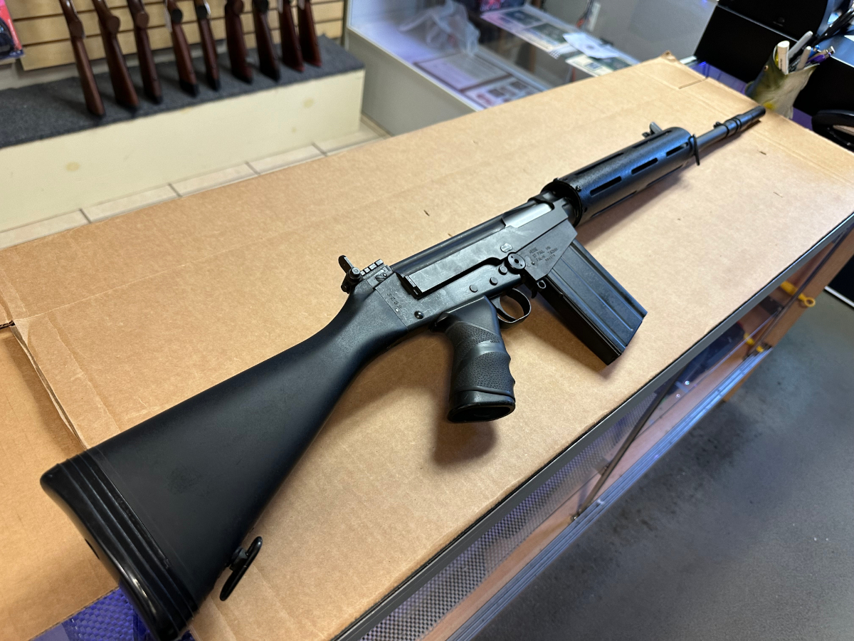FN FAL-H SEMI-AUTO RIFLE IN GREAT CONDITION 24 INCH BARREL .308 CAL 20 ...