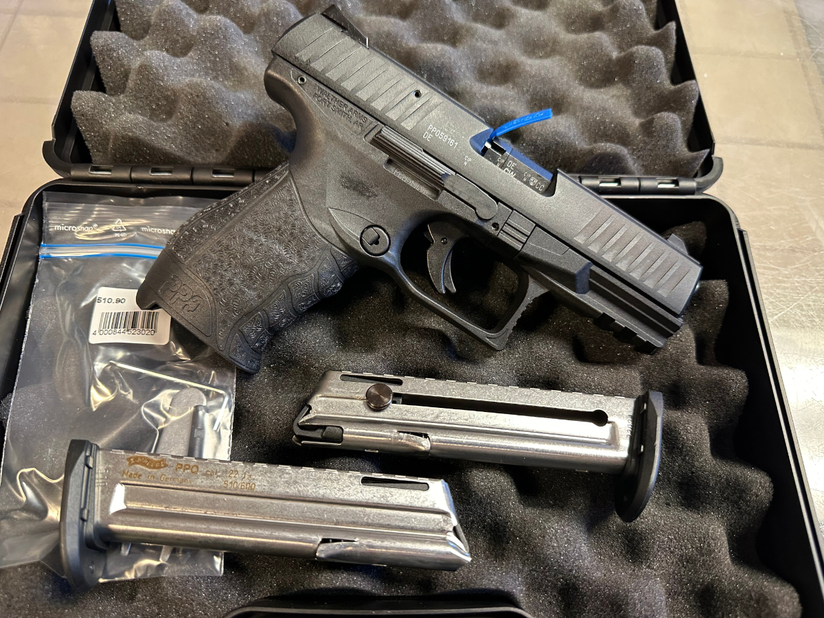 Walther PPQ M2 Two 12+1 Magazines 4 Inch Black Steel Threaded Barrel ...