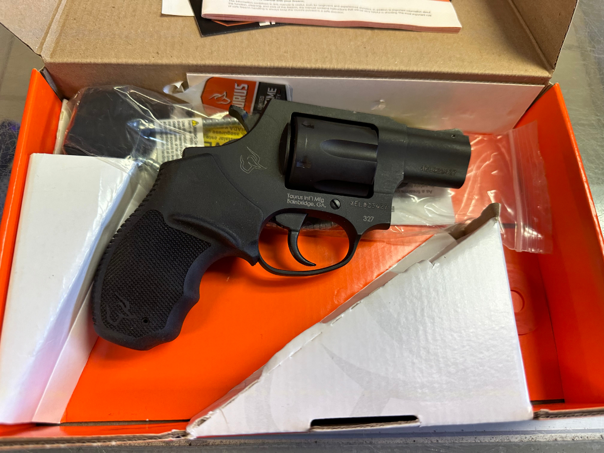 Taurus 327 Small Frame 6rd 2 Inch Matte Black Carbon Steel Barrel ...