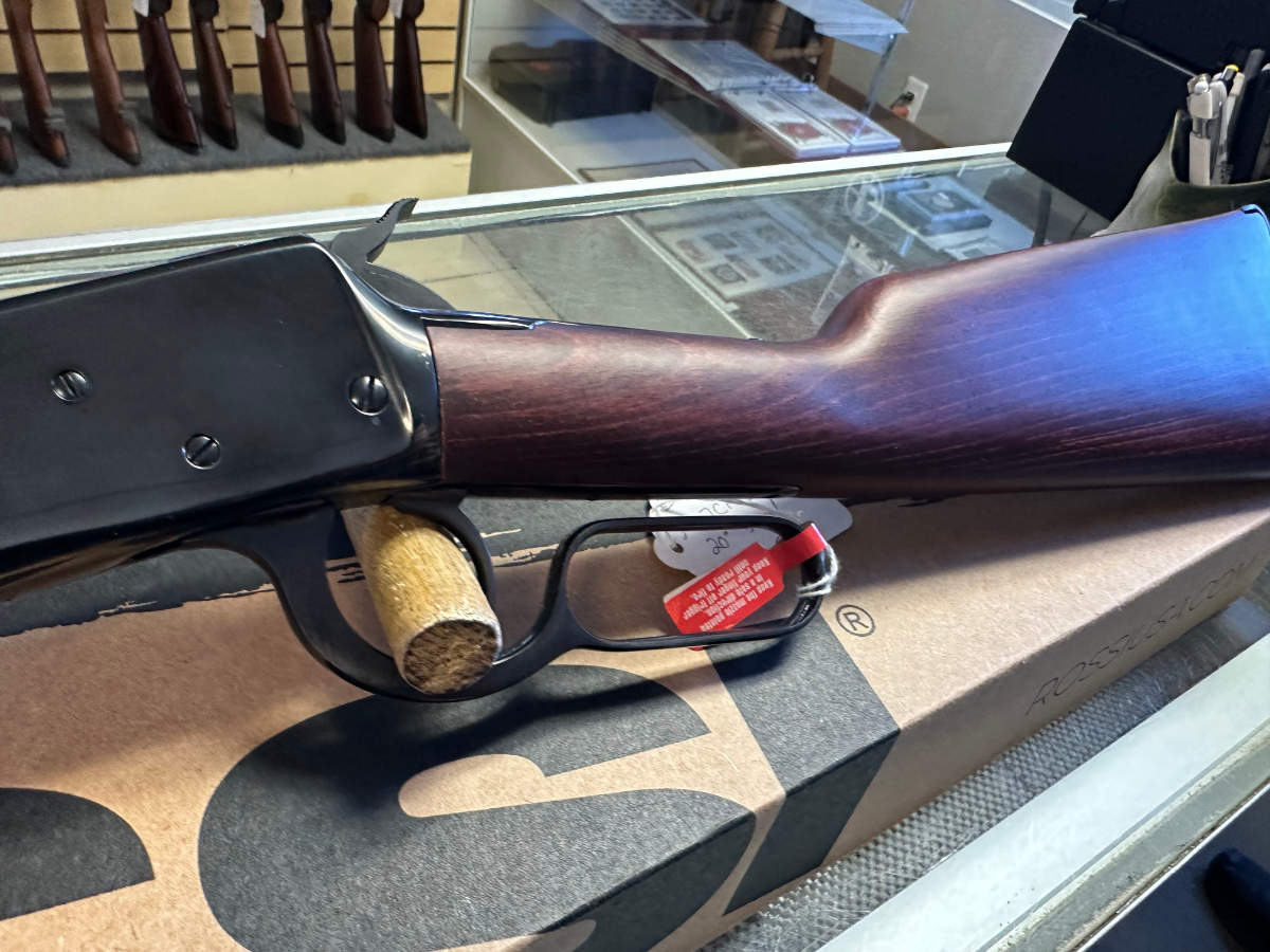 Rossi R92 Carbine 10+1, 20 Inch Polished Black Oxide Steel Barrel ...