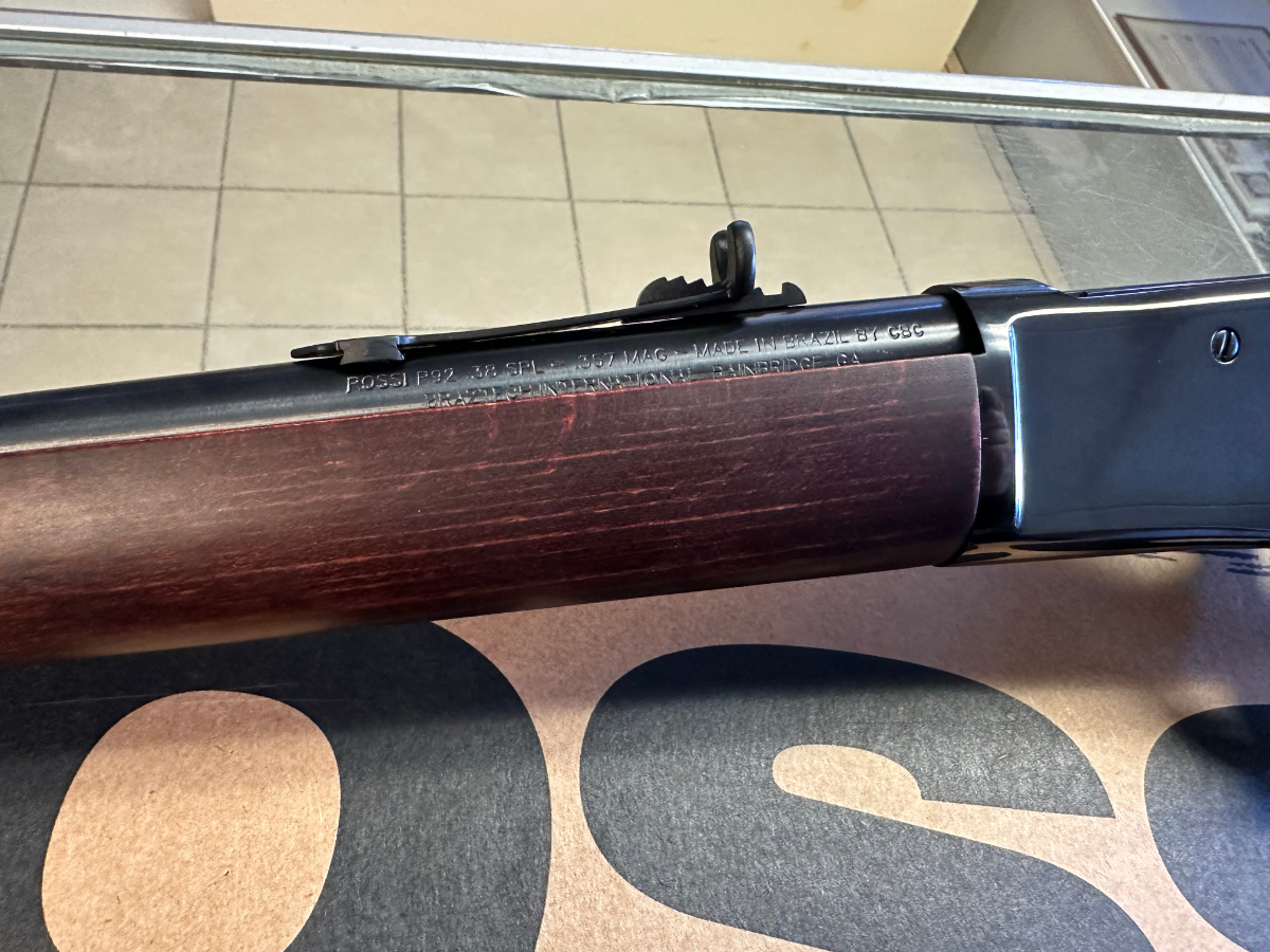 Rossi R92 Carbine 10+1, 20 Inch Polished Black Oxide Steel Barrel ...