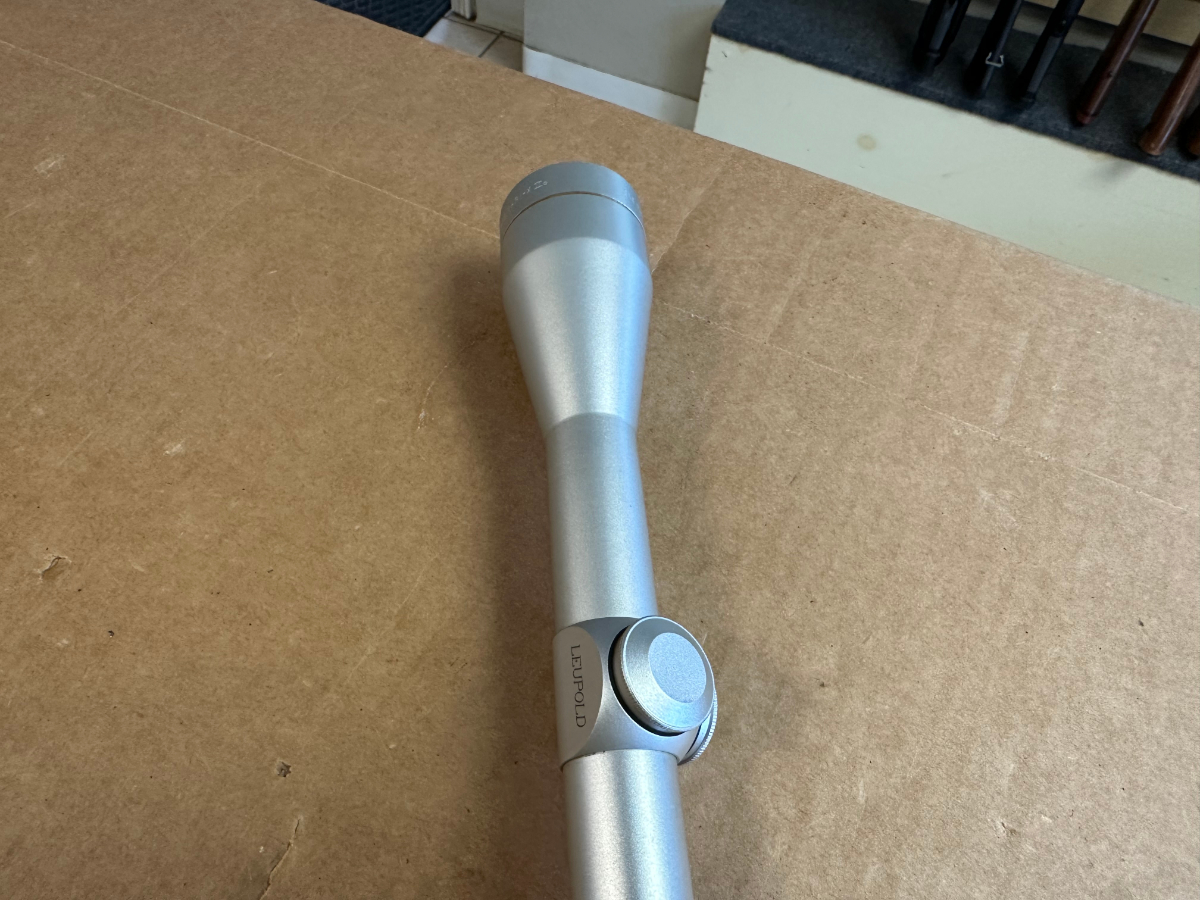 Leupold Vx Iic Silver Rifle Scope In Great Condition Lifetime Warranty ...