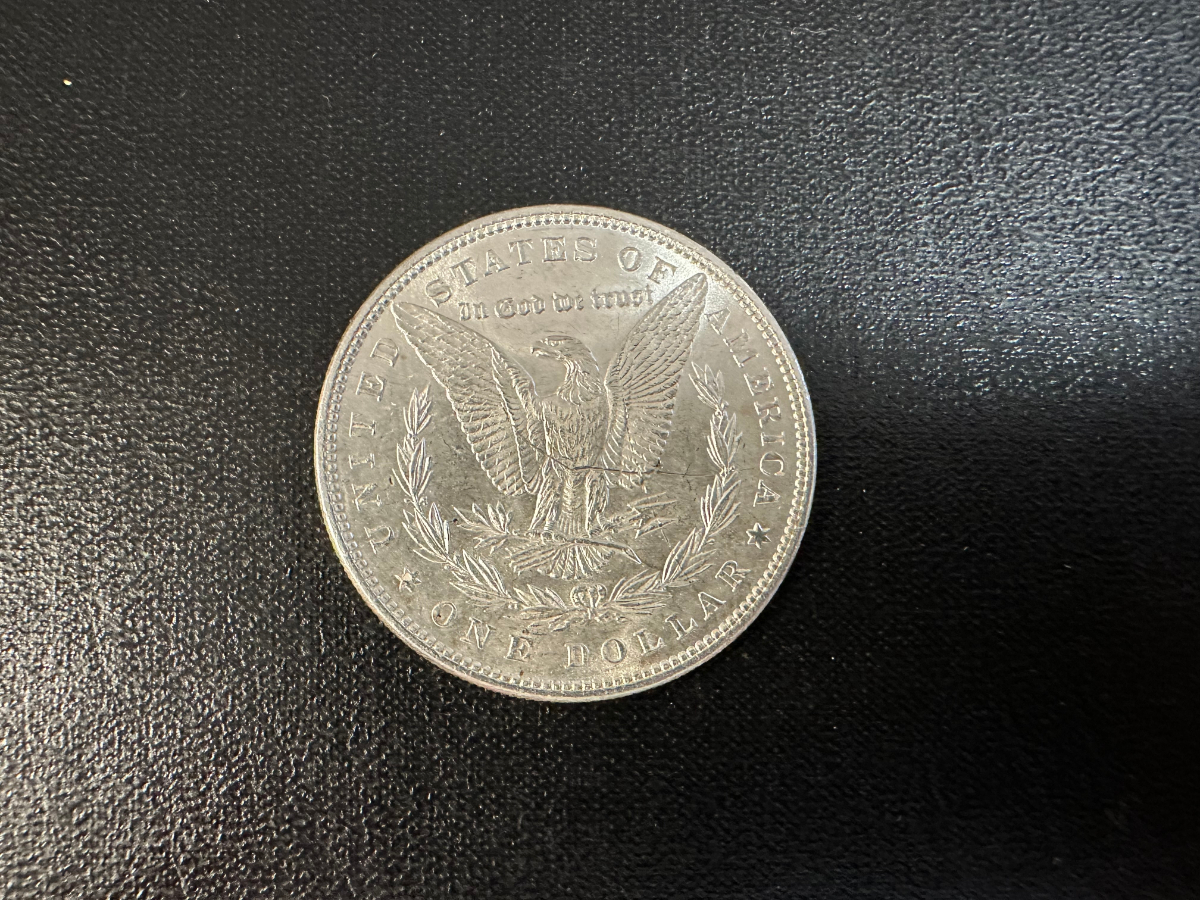 Beautiful 1886 Morgan Silver Dollar In Excellent Uncirculated Condition ...