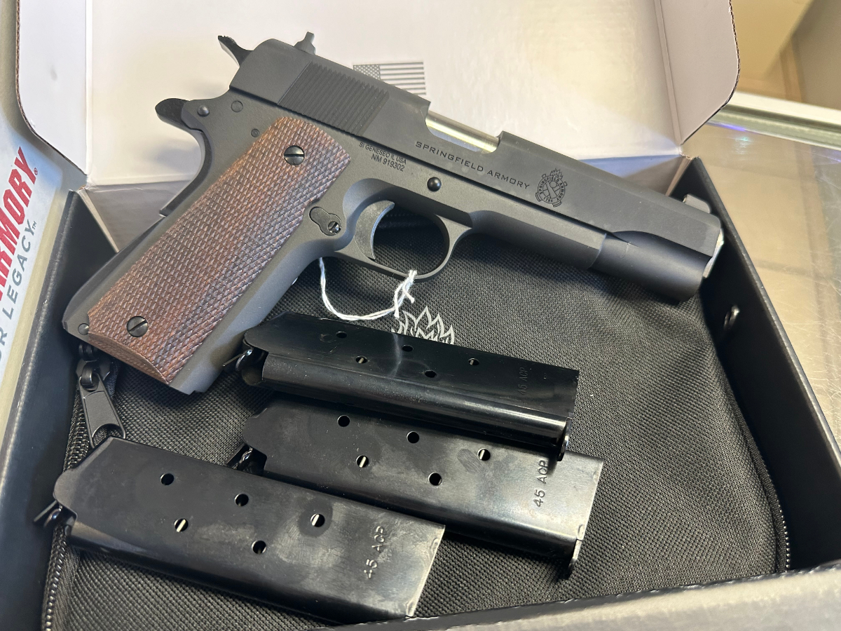 Springfield Armory Springfield 1911 Mil-Spec .45acp 7rd 5 Inch Barrel ...