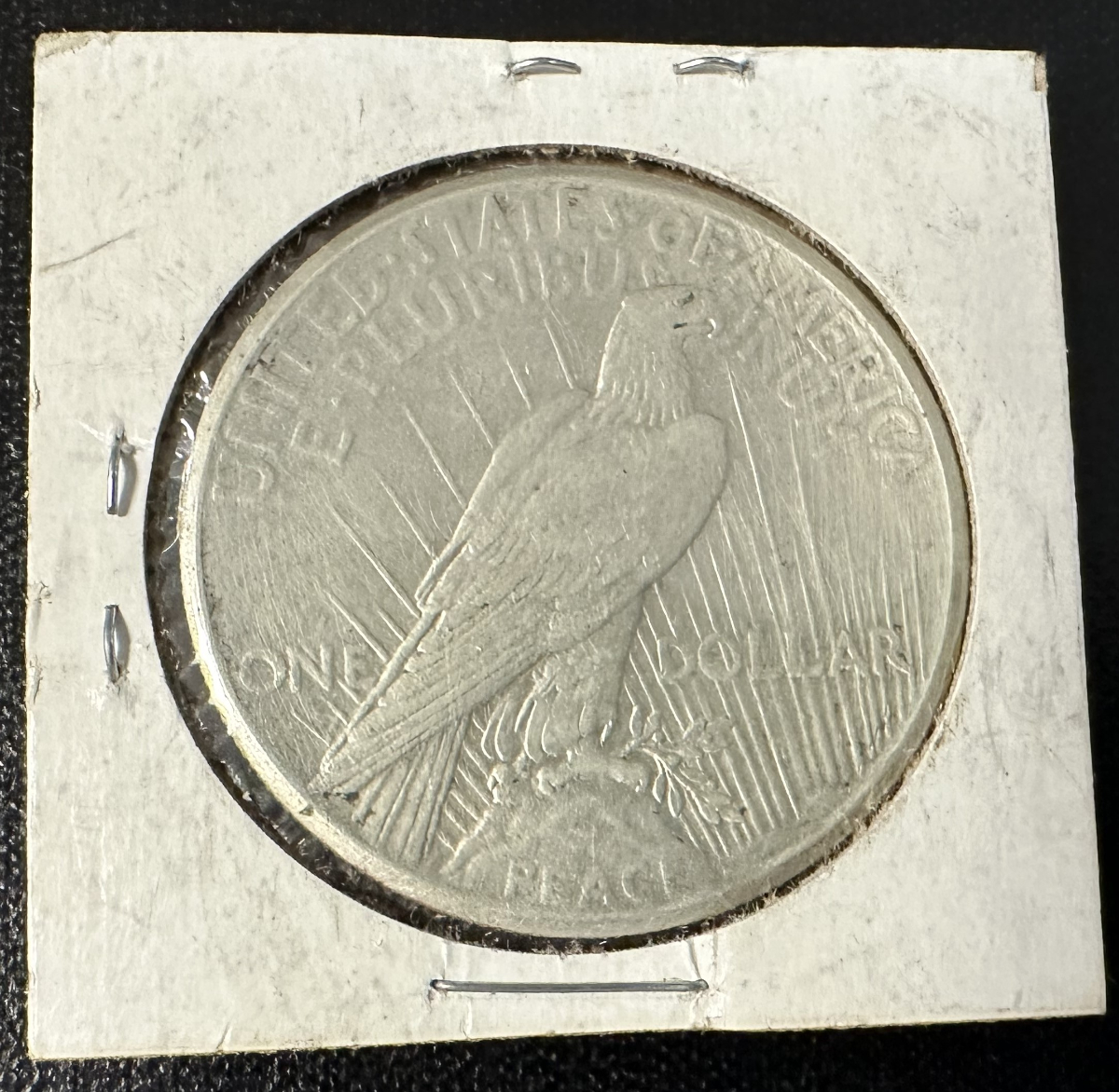 Nice 1925 Peace Victory Silver Dollar In Very Good Condition Nice ...