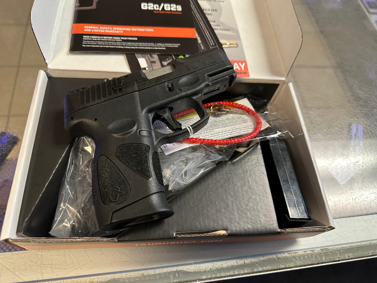 Taurus G2C Compact 12+1 3.26" Stainless Steel Barrel Matte Black ...