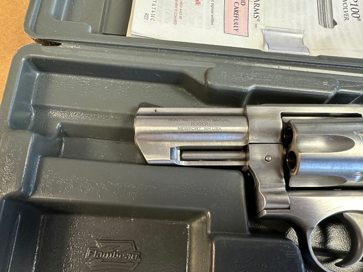 Ruger 1715 Gp100 Medium Frame 357 Mag 6rd 3" Satin Stainless Steel ...