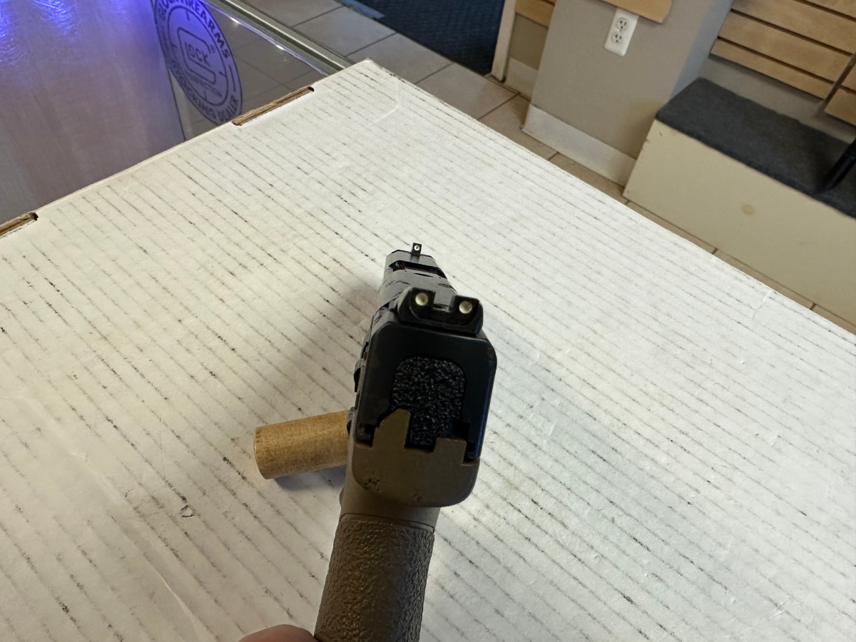 Smith & Wesson Model M&P 9 Shield Semi-Auto Pistol With Fde Finish And ...