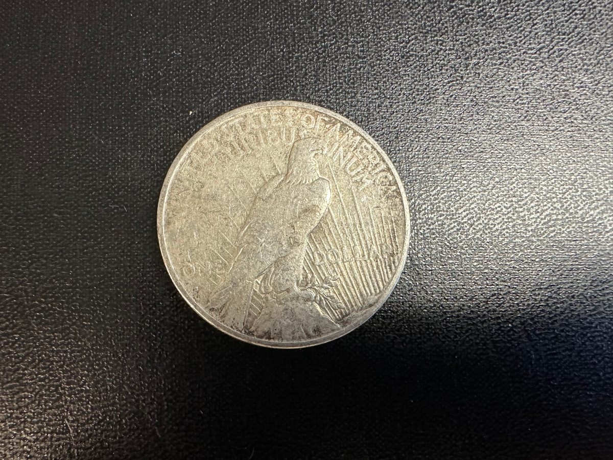 1935 (Last Year) Peace Victory Silver Dollar In Good Condition 90 ...