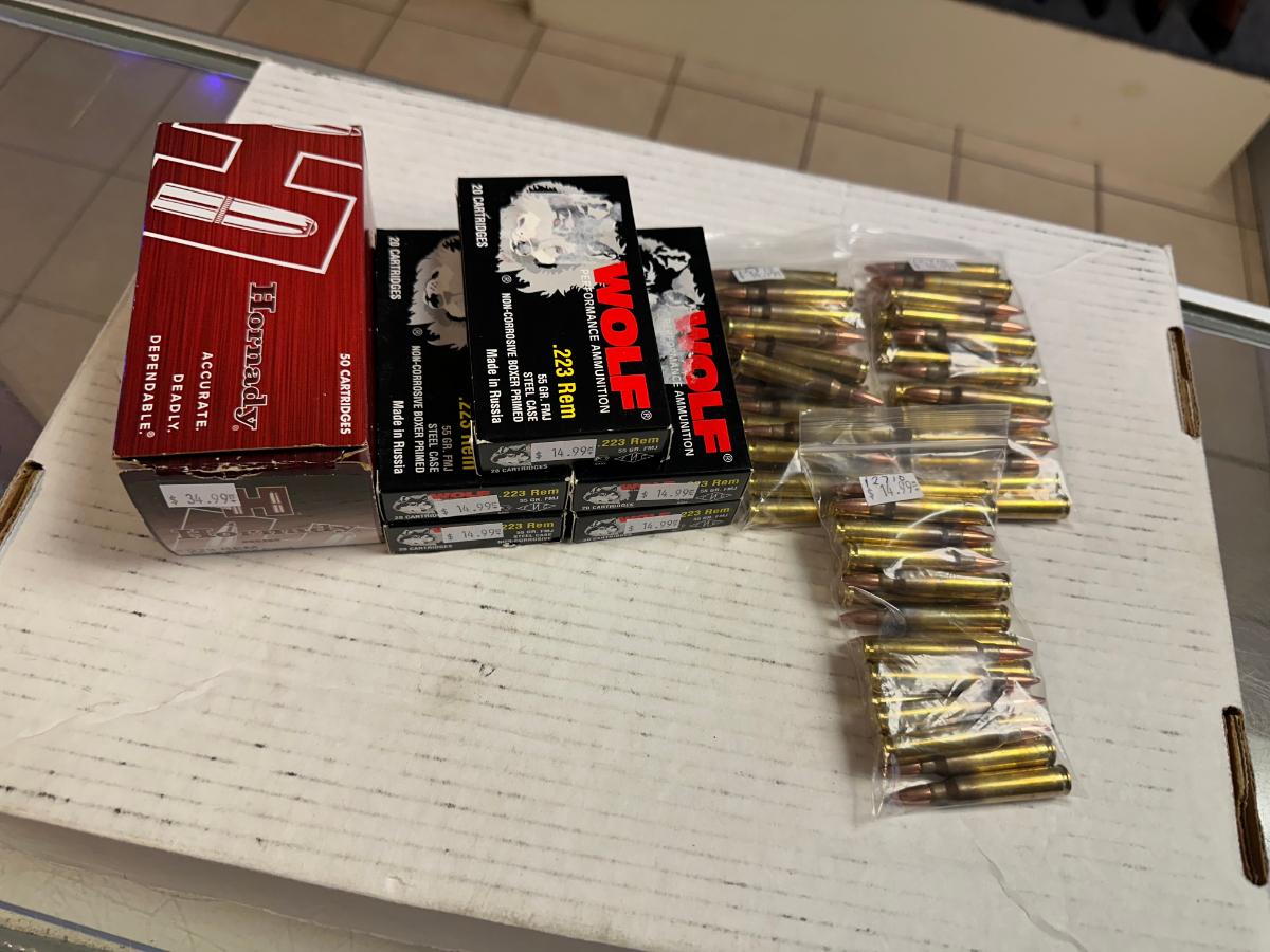 210 Rounds Assorted 223 And 5.56 All New Ammunition Excellent 5.56mm ...