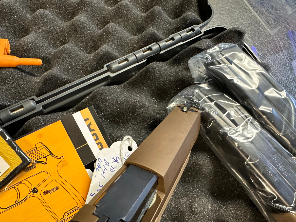 Sig Sauer P320 M17 Full Size Frame 17+1 /21+1, 4.70" Black Carbon Steel ...