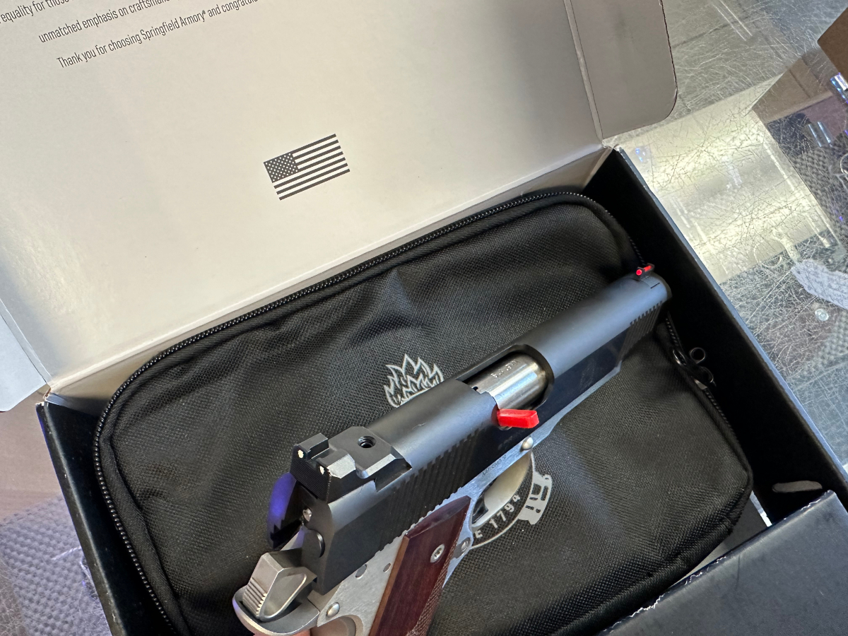 Springfield Armory 1911 Ronin 9+1, 5" Stainless Match Grade Steel ...