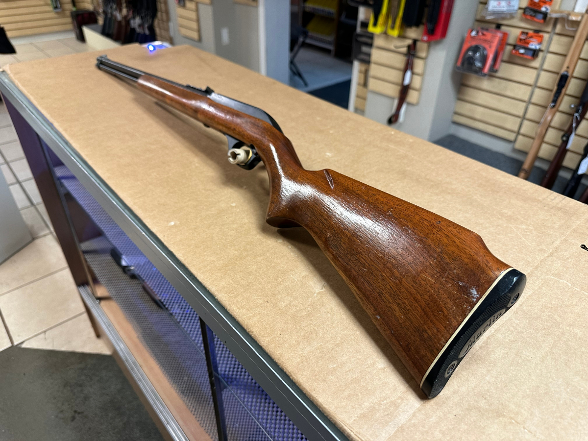 Marlin MODEL 99C 22 INCH MICRO GROOVE BARREL SEMI-AUTO RIFLE NICE WOOD ...