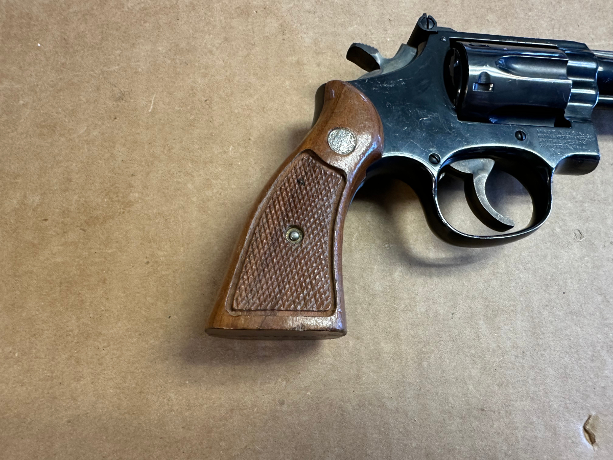 Smith & Wesson Model 18-4 Combat Masterpiece 6 Shot Revolver 4 Inch ...