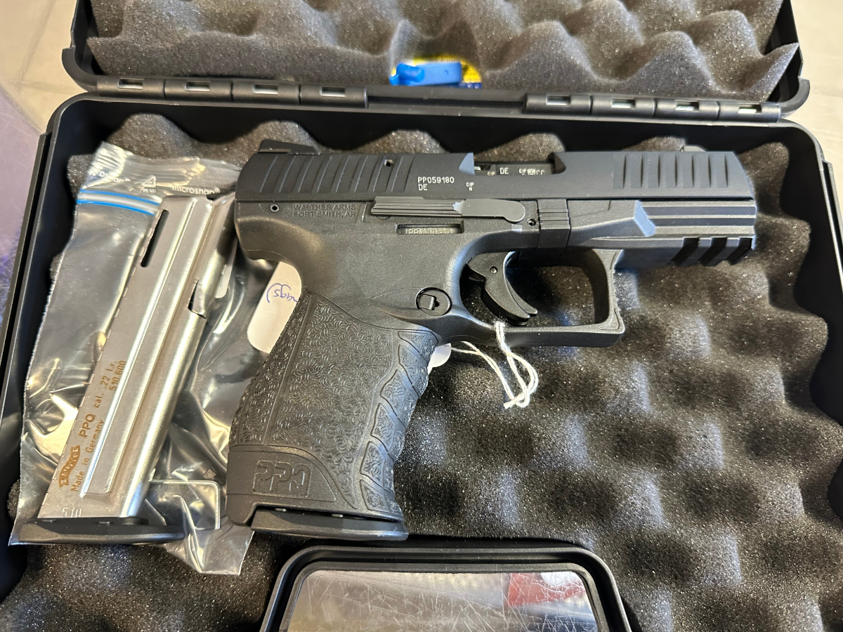 Walther PPQ M2 12+1 4 Inch Black Steel Threaded Barrel, Matte Black ...