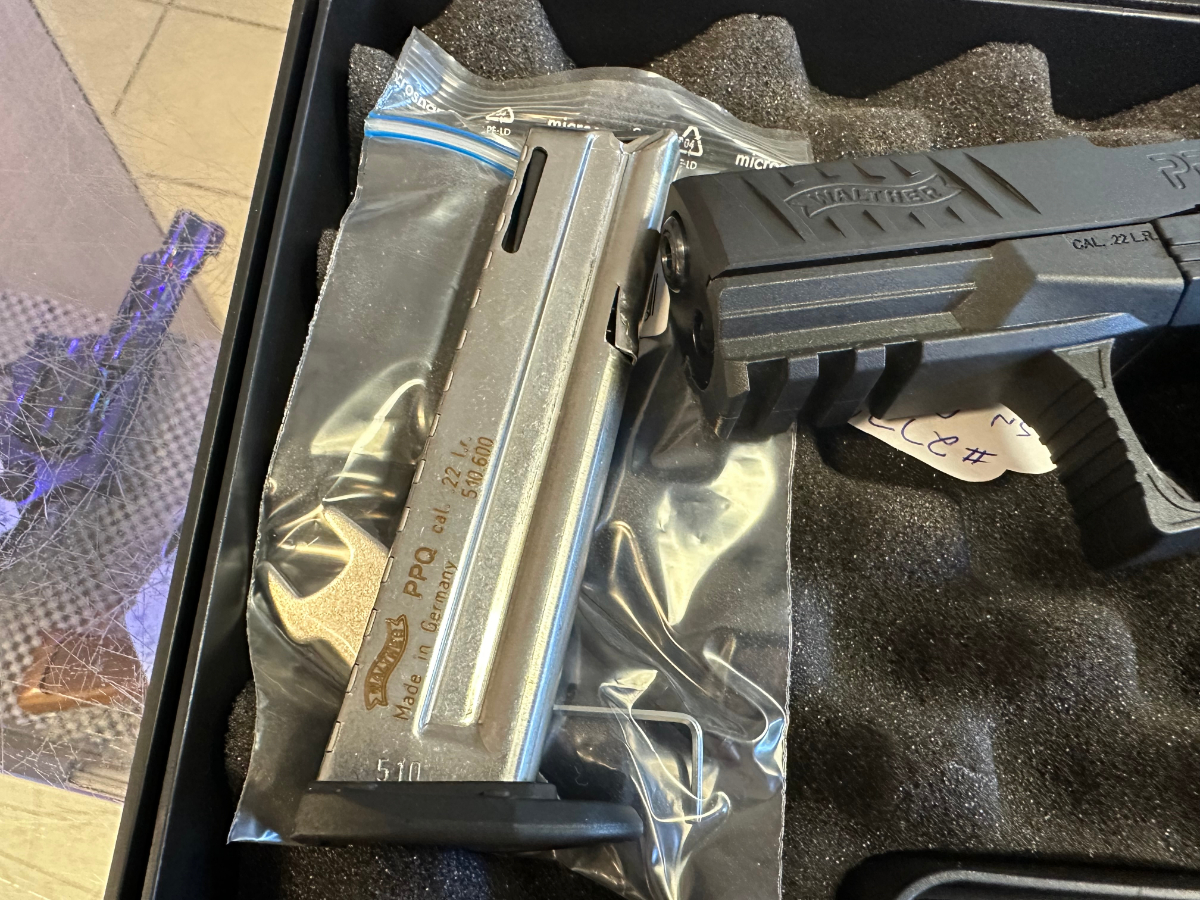 Walther PPQ M2 12+1 4 Inch Black Steel Threaded Barrel, Matte Black ...