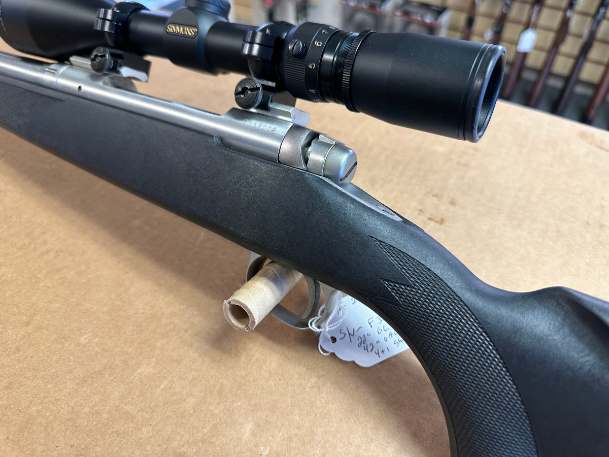 Savage Model 116 All Weather "Bear Hunter" Bolt Action Rifle 24 Inch ...