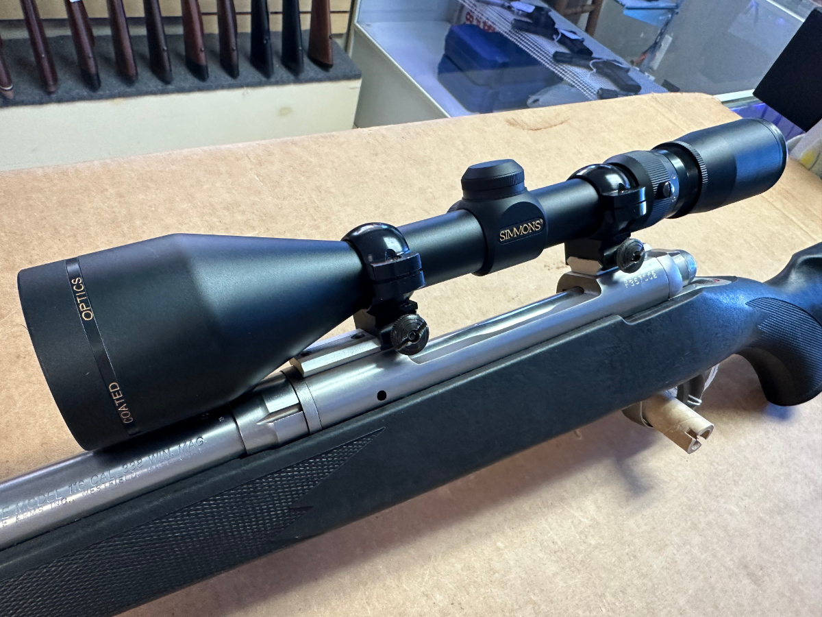 Savage Model 116 All Weather "Bear Hunter" Bolt Action Rifle 24 Inch ...