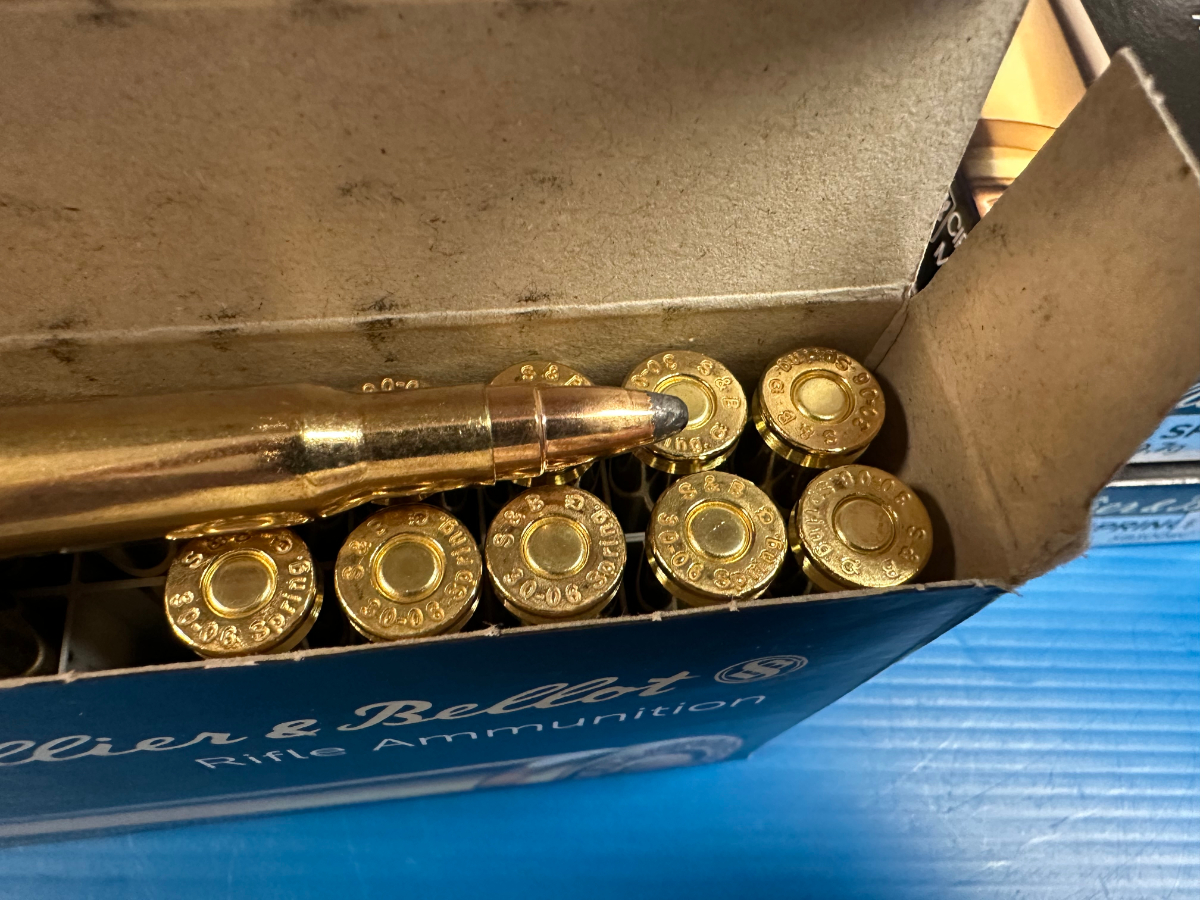 200 ROUNDS Sellier & Bellot SB3006C Rifle 30-06Springfield 150gr Soft ...