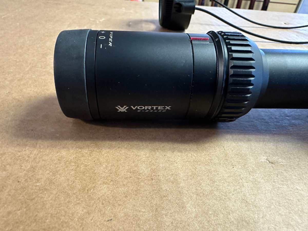 Vortex Optics EXCELLENT VORTEX VIPER 50 6-24X50 RIFLE SCOPE WITH ...