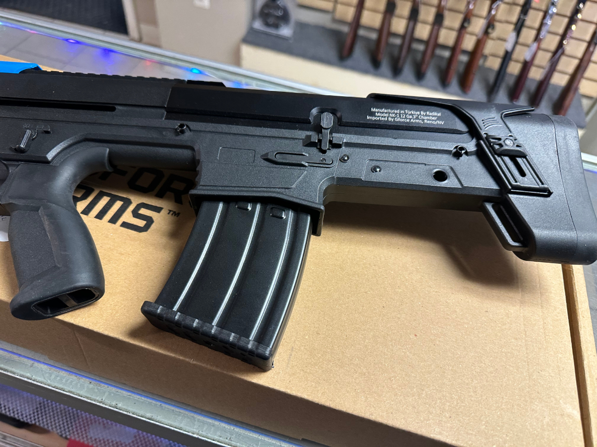 Gforce Arms Gfbp 12ga 5rd 18.5" Bullpup Shotgun, Black - Gfbp1220 ...