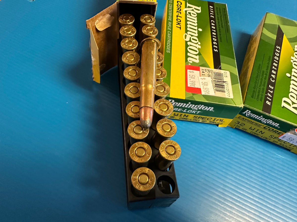 80 Rounds Remington Core Lokt 32 Win Special 170 Grain Core Lokt Sp ...