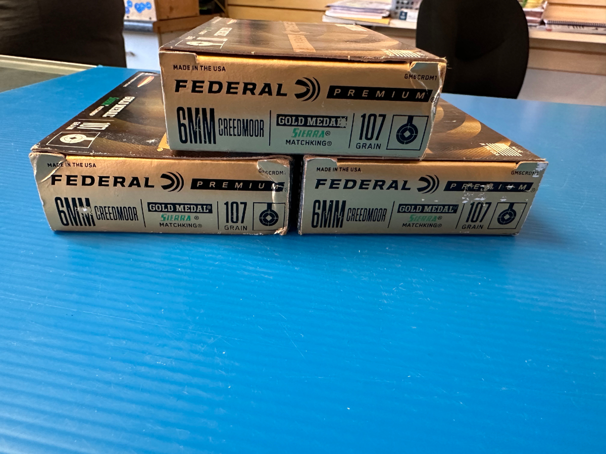 Federal Cartridge Corporation 60 Rounds Federal Gm6crdm1 Premium Gold ...
