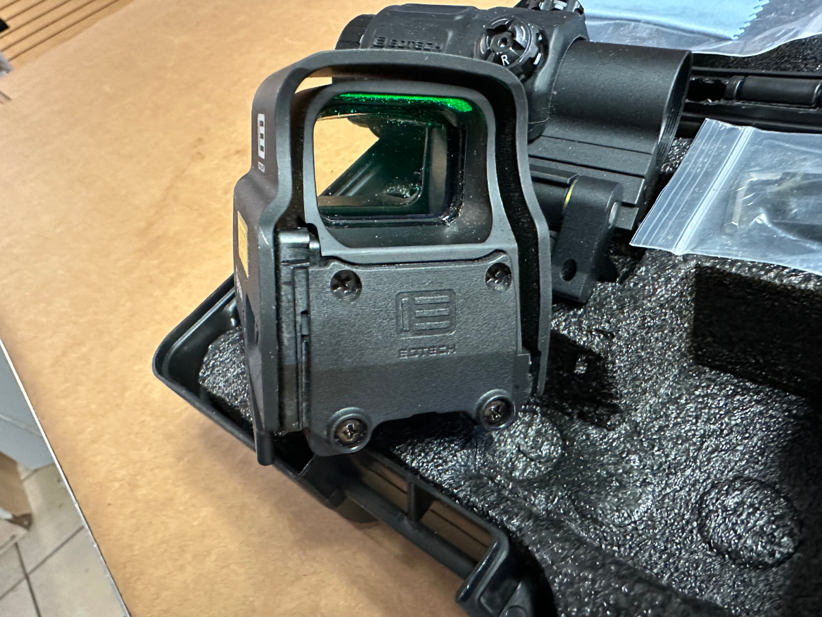 Eotech Holographic Hybrid Sight - Exps With G45 Magnifier, With Quick ...