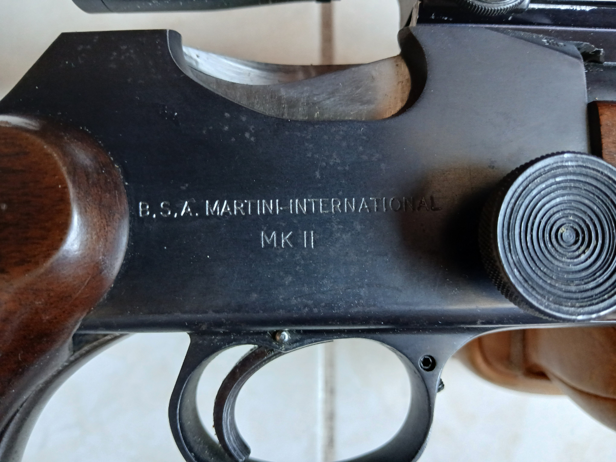 A Birmingham Small Arms BSA International MK II .22LR Martini Single ...