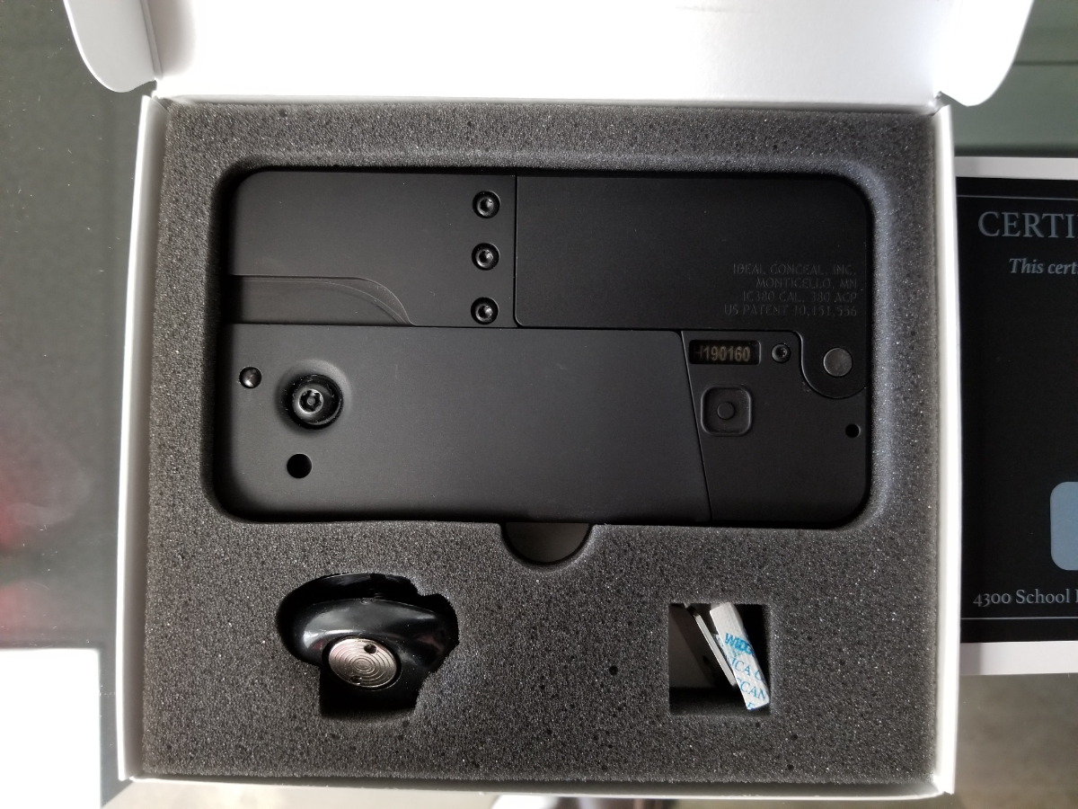 Ideal Conceal Ic380 - .380acp Cell Phone Pistol 9mm Luger For Sale at ...