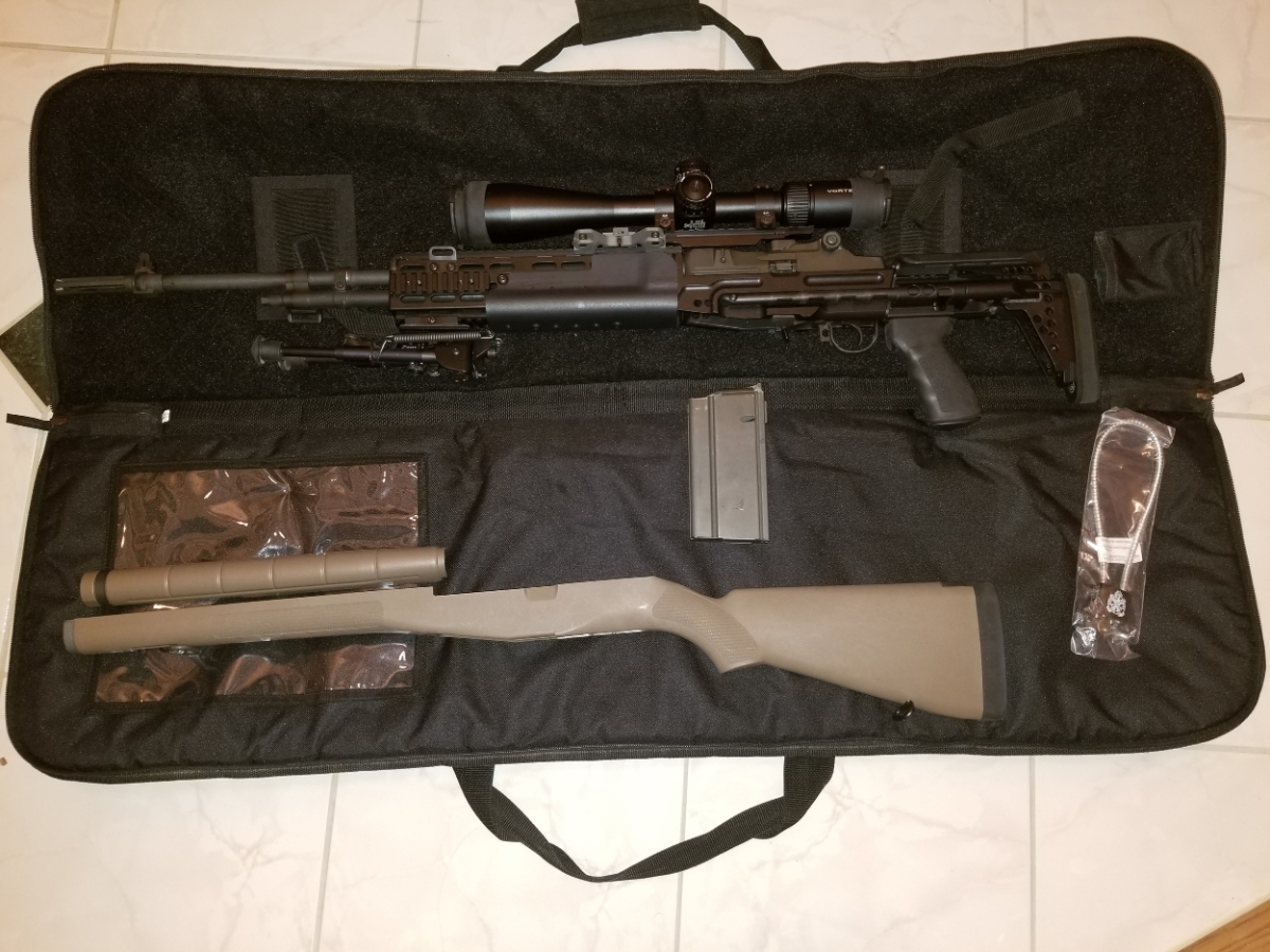 EOTech Springfield Armory M1A with Sage EBR Chassis and Vortex Viper ...