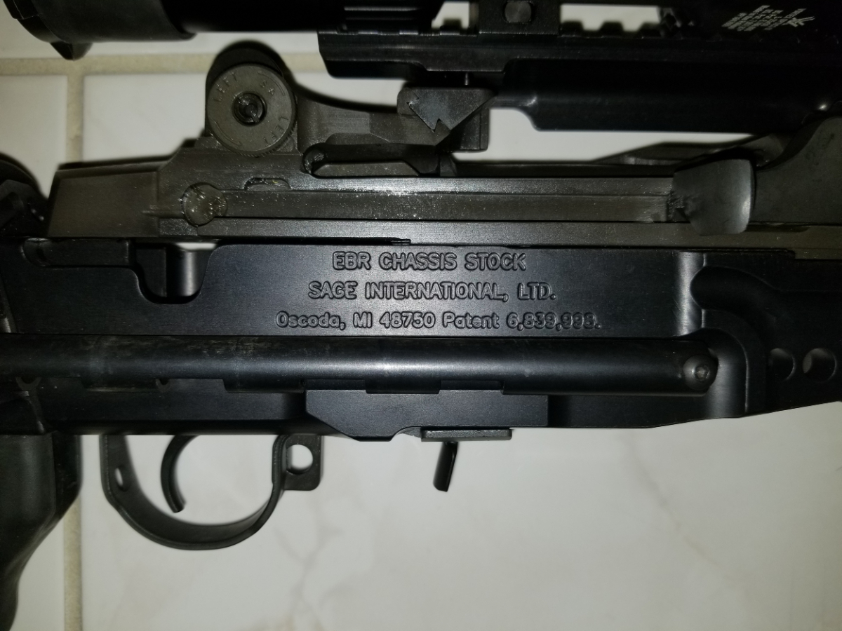 EOTech Springfield Armory M1A with Sage EBR Chassis and Vortex Viper ...