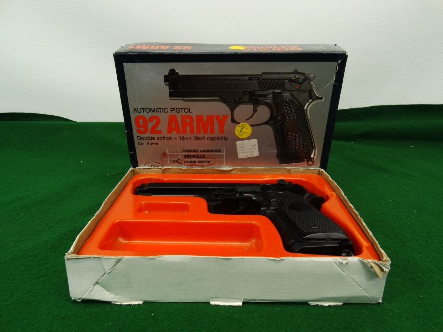 Brixia 92 Army .8mm Blank Gun 8mm Mauser For Sale at GunAuction.com ...