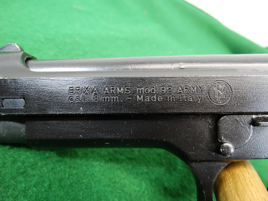 Brixia 92 Army .8mm Blank Gun 8mm Mauser For Sale at GunAuction.com ...