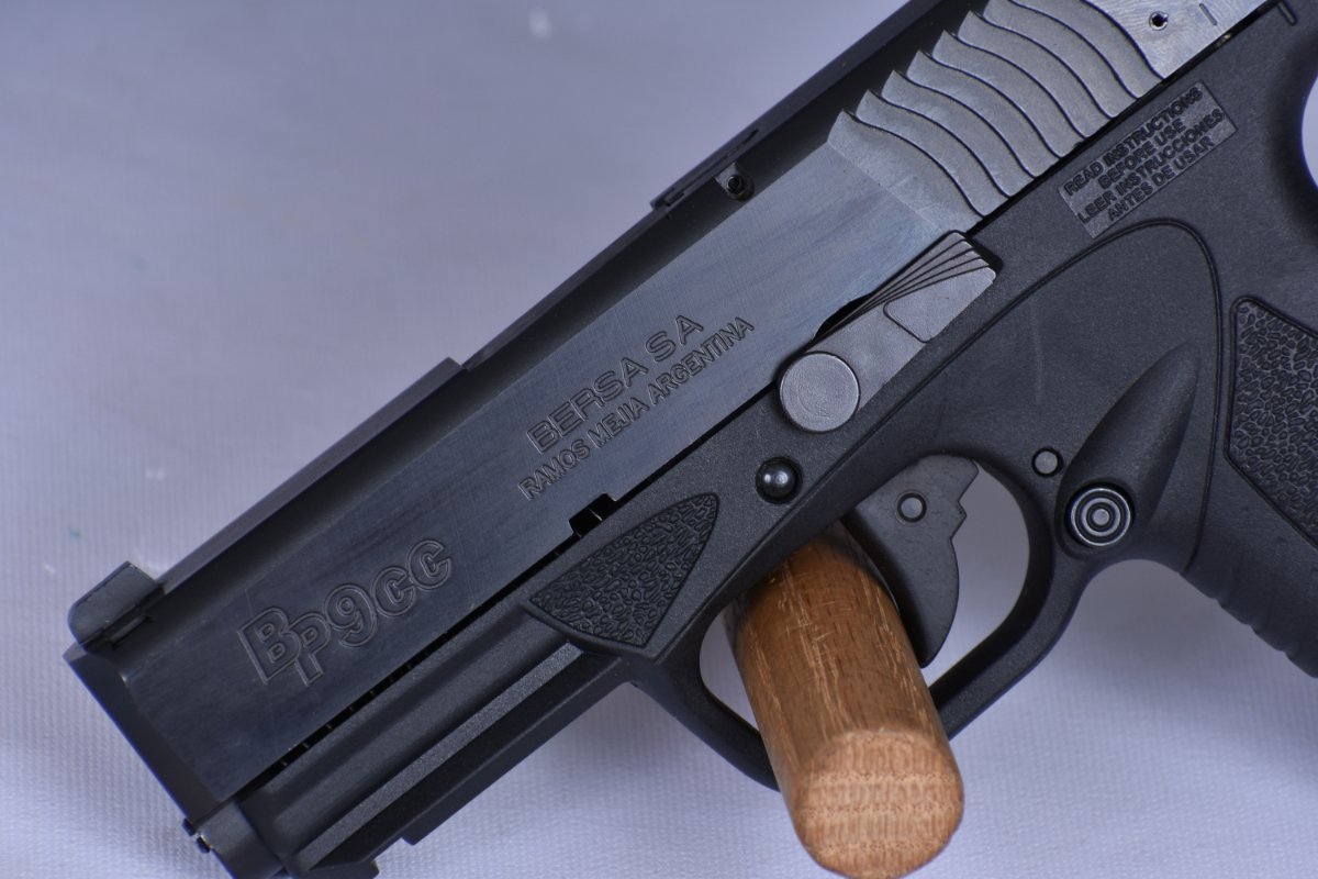 Bersa Bp9cc 9mm With Two Magazines And Original Case 9mm Luger For Sale ...