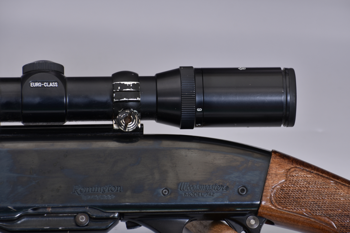 Remington Re,Ington 742 30-06 Springfield With Tasco 1.5-6x40 Scope .30 ...
