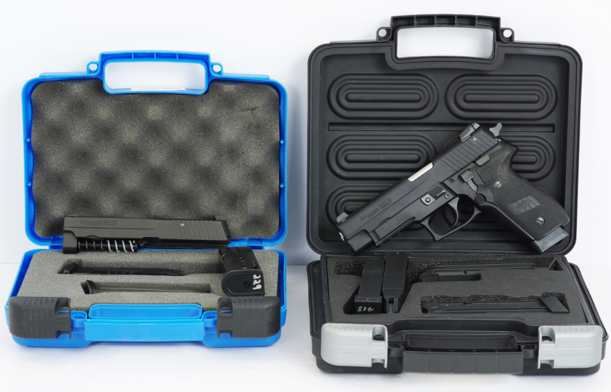 Sig Sauer P229 .22lr, With Sig 9mm Conversion Kit .22 Lr For Sale at ...